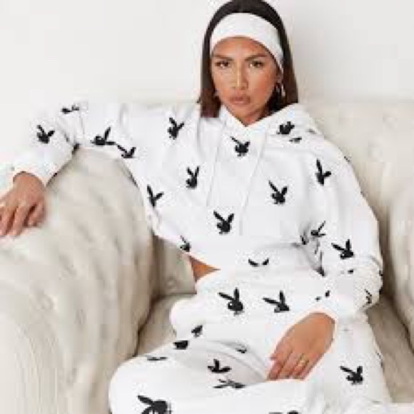 Missguided | Tops | Playboy X Missguided White And Black Set | Poshmark